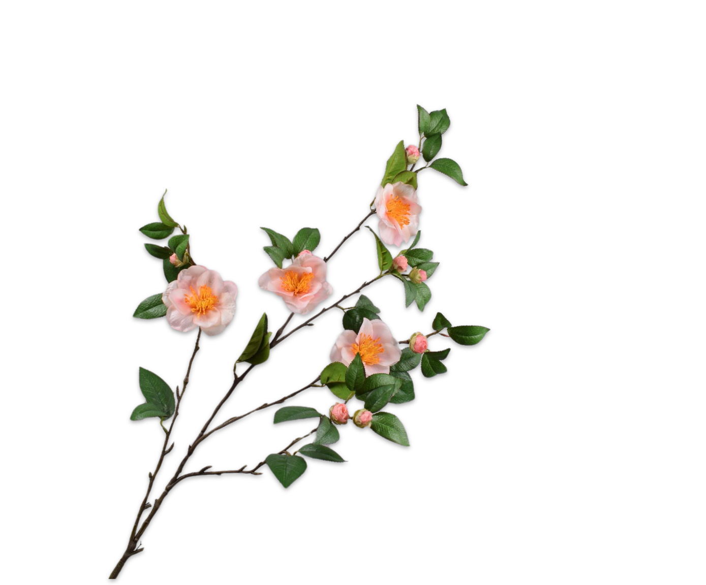 CAMELLIA SPRAY PEACH 128 CM